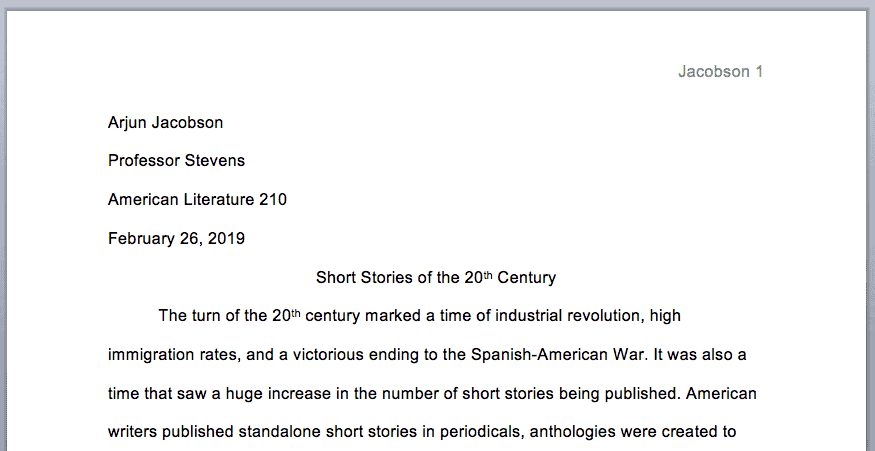 Essay Mla Format Citation Neuro Gastronomy